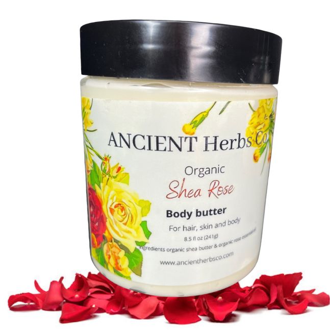 Rose Shea Body butter 8oz – Ancient Herbs Co